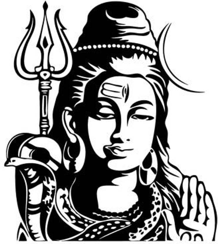 wallpics Mahadev | Mahakal | Bholenath | Lord Shiva Self Adhesive ...