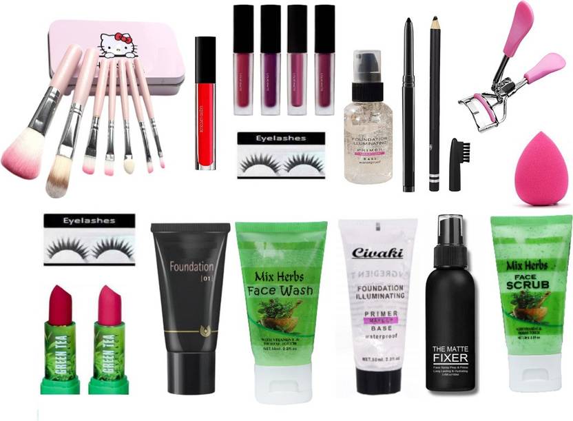 CIVAKI Complete Professional Makeup Combo Kit With All h-U-d-A Quality ...