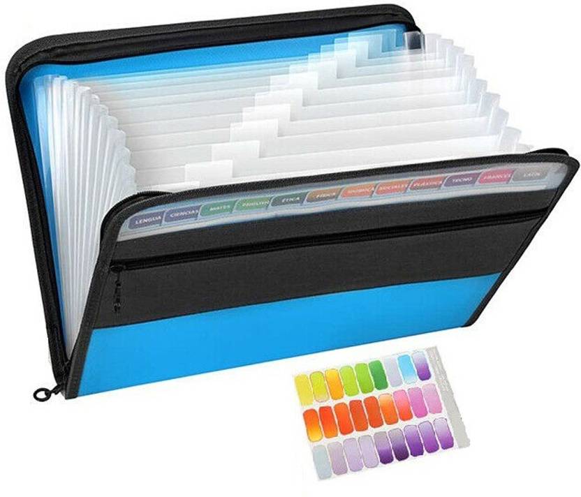 Flipkart.com | Afflatus File Folders for Documents Large Size 13 Pocket ...