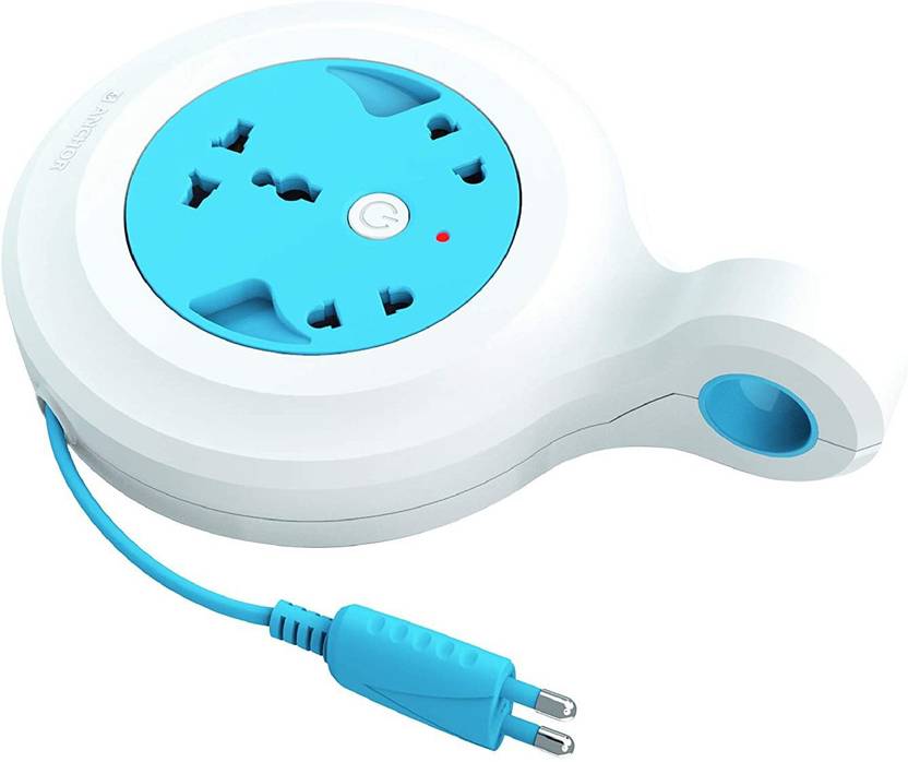 Anchor By Panasonic 6A, Flexi cord - 2 Pin 4meter (Blue & White) 3 ...