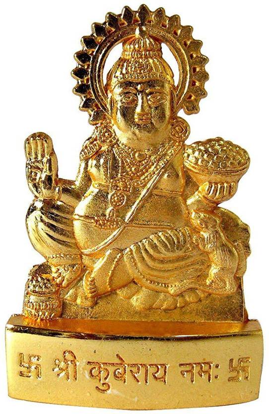 DARIDRA BHANJAN Metal Lord KUBER KUBERA VAISRAVANA EKAKSIPINGALA RAJA ...
