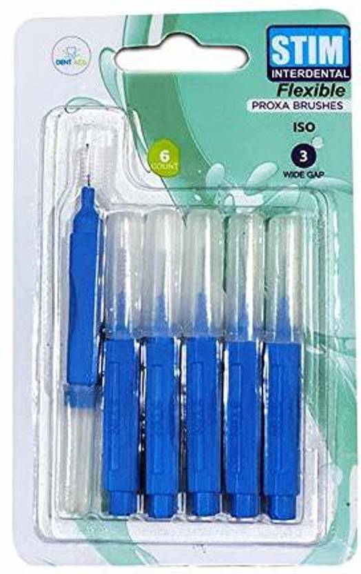 STIM Interdental Flexible : ISO 3 : For Wide Gaps : Pack of 3 Soft ...