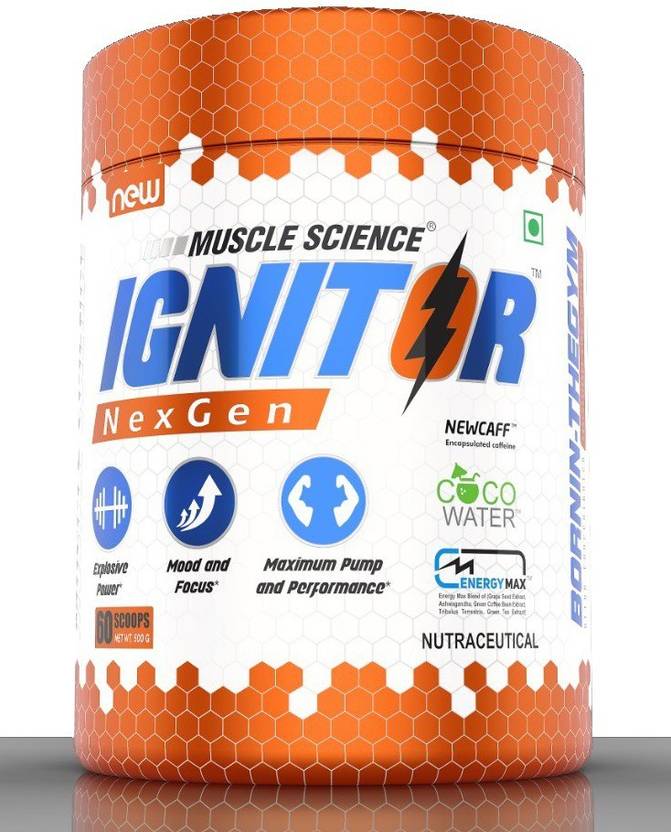 Muscle Science Ignitor NexGen Pre Workout, 60 Servings Creatine Price ...