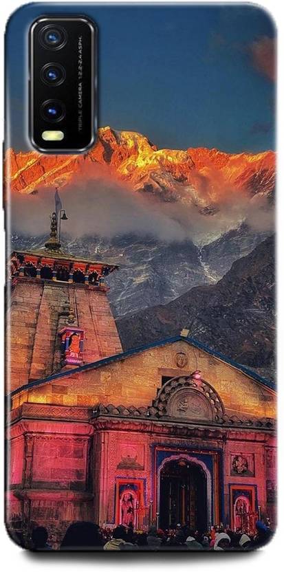 INDICRAFT Back Cover for Vivo Y12s, V2033 KEDARNATH, SHIVJI, LORD SHIVA ...