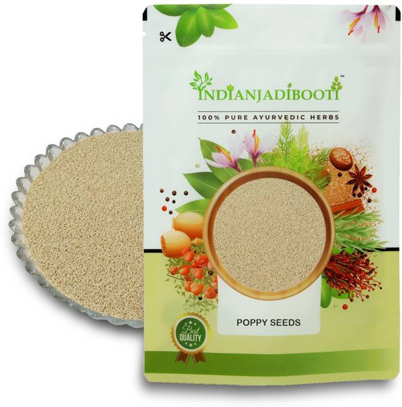 IndianJadiBooti Poppy Seeds Khas Khas, 250 Grams Pack Poppy Seeds Price ...