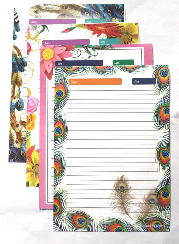 Flipkart.com | SHARMA BUSINESS SUPER ONE SIDE RULED A4 80 gsm Project ...