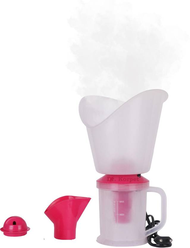 Dr. Korpet Vaporizer with 3 Attachments Facial Sauna Steamer, Nose ...
