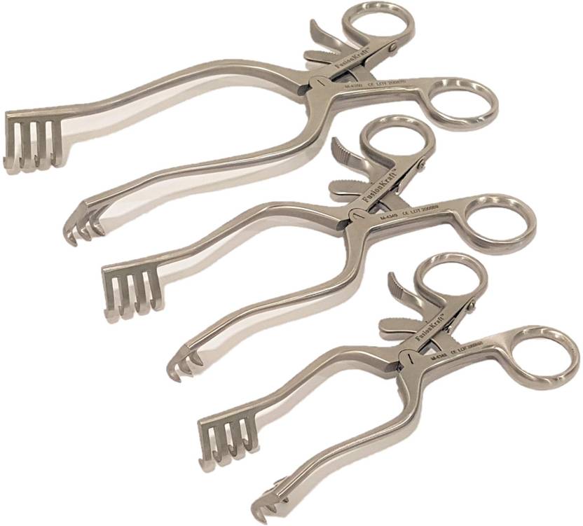 FusionKraft Weitlaner Mastoid Retractor (Wound Spreader), Straight Arms ...