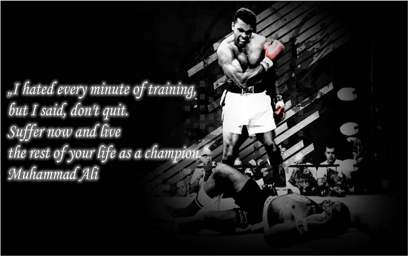 Muhammad Ali Flex Poster for Room B15 Paper Print - Decorative posters ...