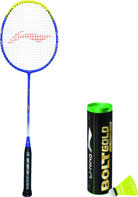 LI-NING G-FORCE 3600 SUPERLITE WITH BOLT GOLD Badminton Kit - Buy LI ...