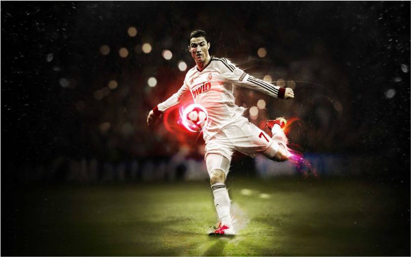 Cristiano Ronaldo Flex Poster for Room B96 Paper Print - Sports posters ...