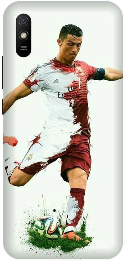 PRINTVEESTA Back Cover for Redmi 9i/MZB0818IN ronaldo, best football ...