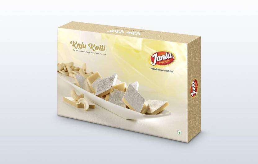 JANATA SWEET HOME(LABEL) KAJU KATLI BOX (500 G) Box Price in India ...