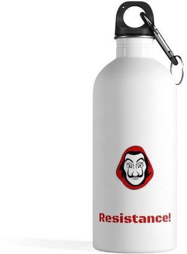 ST Store Money Heist Dali Mask Aluminium Water bottle 750 ml Bottle ...