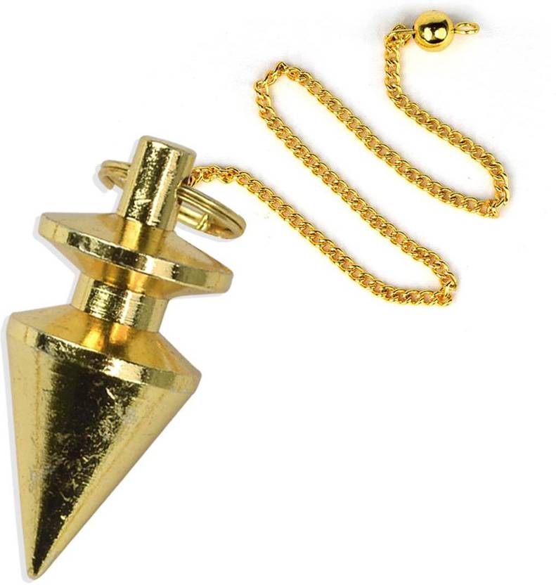 REIKI CRYSTAL PRODUCTS Metal Dowser Brass Dowser Metallic Pendulum ...