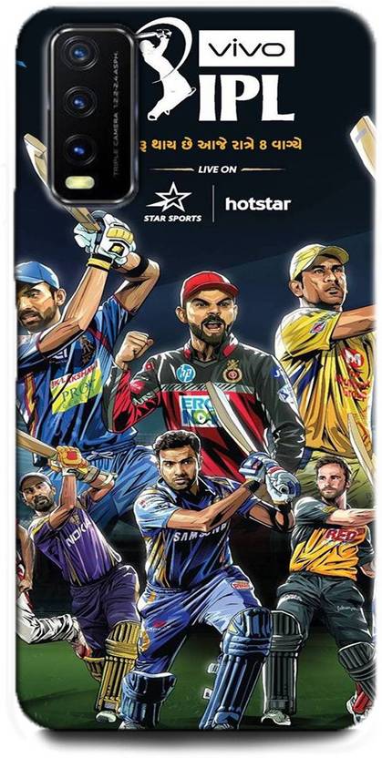 Wall Art Back Cover for ViVO Y20G IPL TEAM, INDIAN CRICKET TEAM, IPL ...