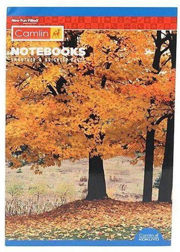 Kokuyo Camlin Register Notebook A4 Notebook Single Line 172 Pages Price ...