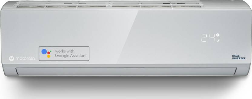 Flipkart.com | Buy MOTOROLA 1.5 Ton 5 Star Split Dual Inverter Smart AC ...