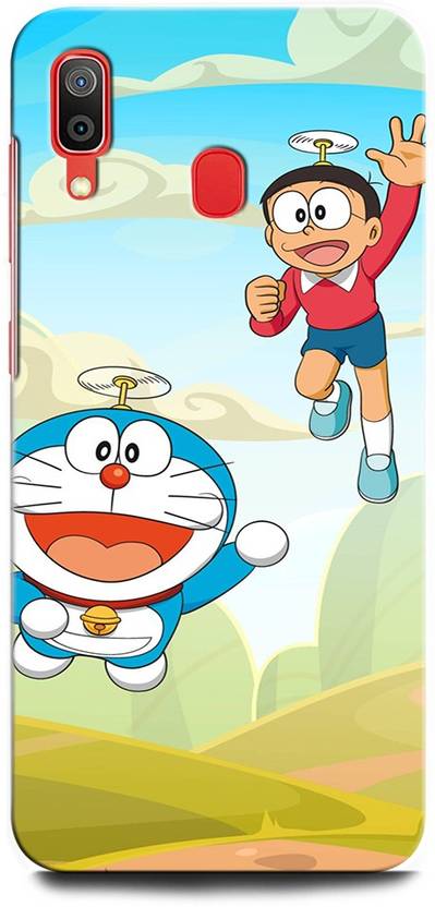ORBIQE Back Cover for SAMSUNG Galaxy A20 SM-A205FZBGINS DORAEMON ...
