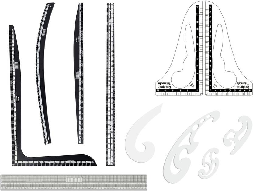 Upyukat Khyati Tailoring scales/ curves/ Fashion Designing Scale ...