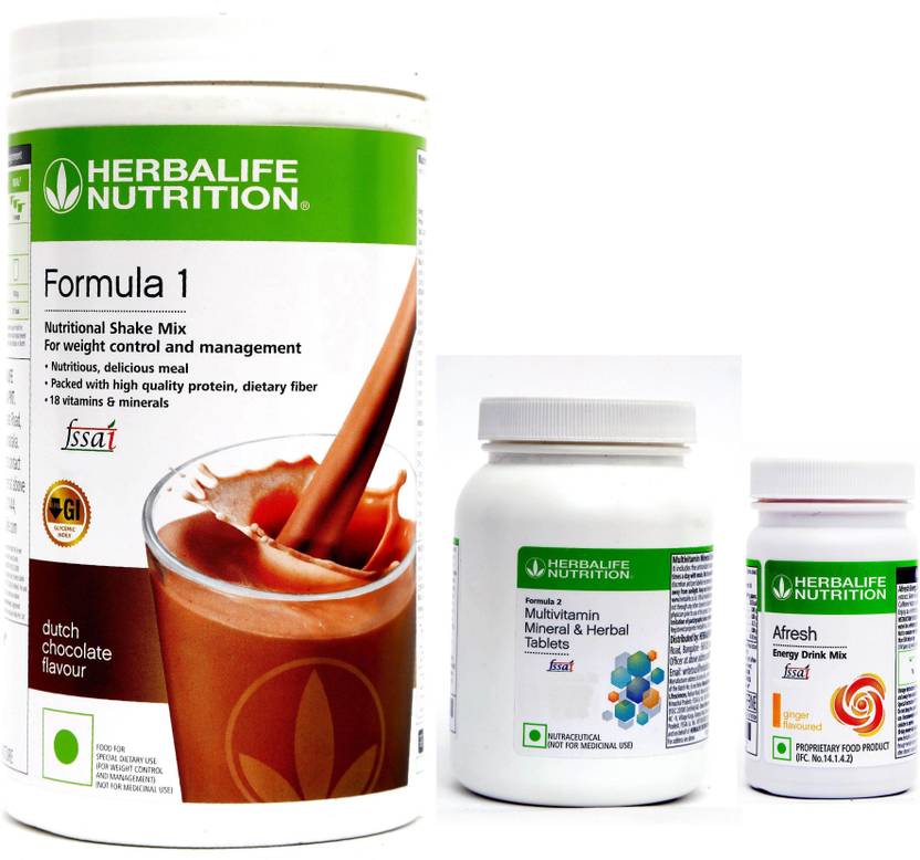 Herbalife Nutrition Formula 1 Nutritional Shake Mix Chocolate 500 gm ...