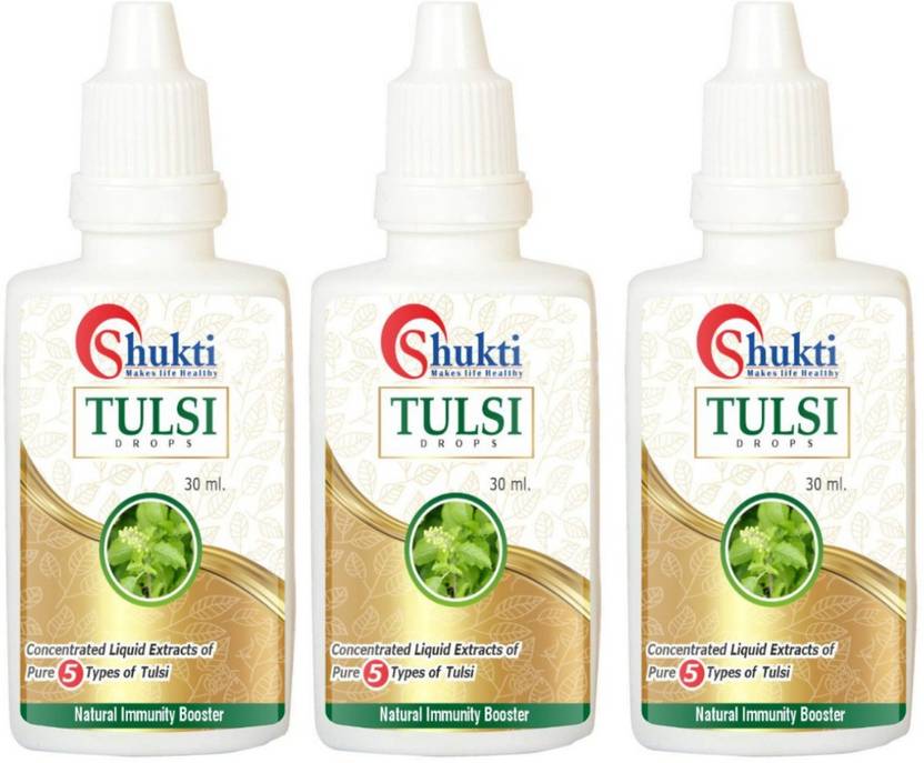 Shukti Tulsi Drops Panch Tulsi Amrit Drops Ayurvedic Immunity
