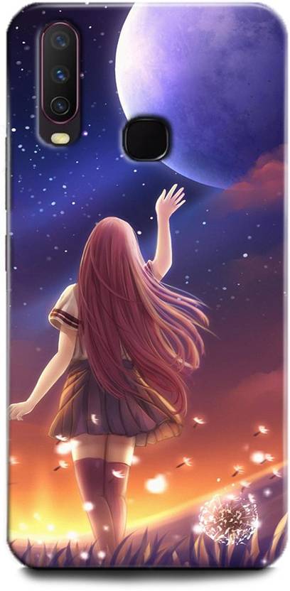 Wall Art Back Cover for Vivo U10 ANIME, GRIL, ANIMATION FINE ART GRIL ...