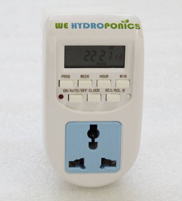 WE Hydroponics Digital Programmable Electronic Timer for Hydroponics ...