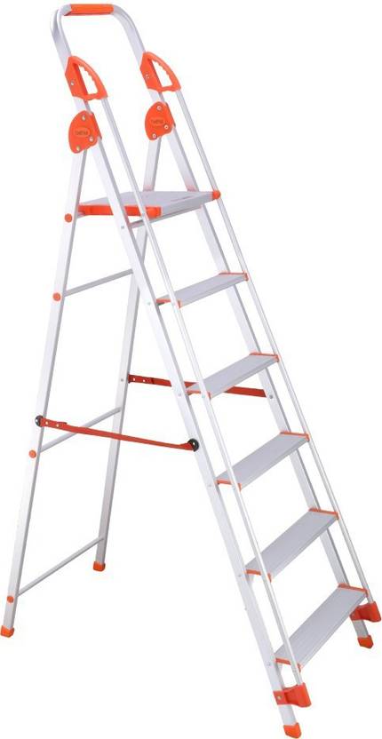 Bathla Zenith 6 Step Foldable Ladder Aluminium Ladder Price In India bathla-zenith-6-step-foldable-ladder-aluminium-ladder-price-in-india