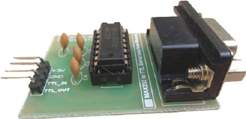 ScienceLab Technosolutions Breakout Board for MAX232 IC - RS232 Serial ...