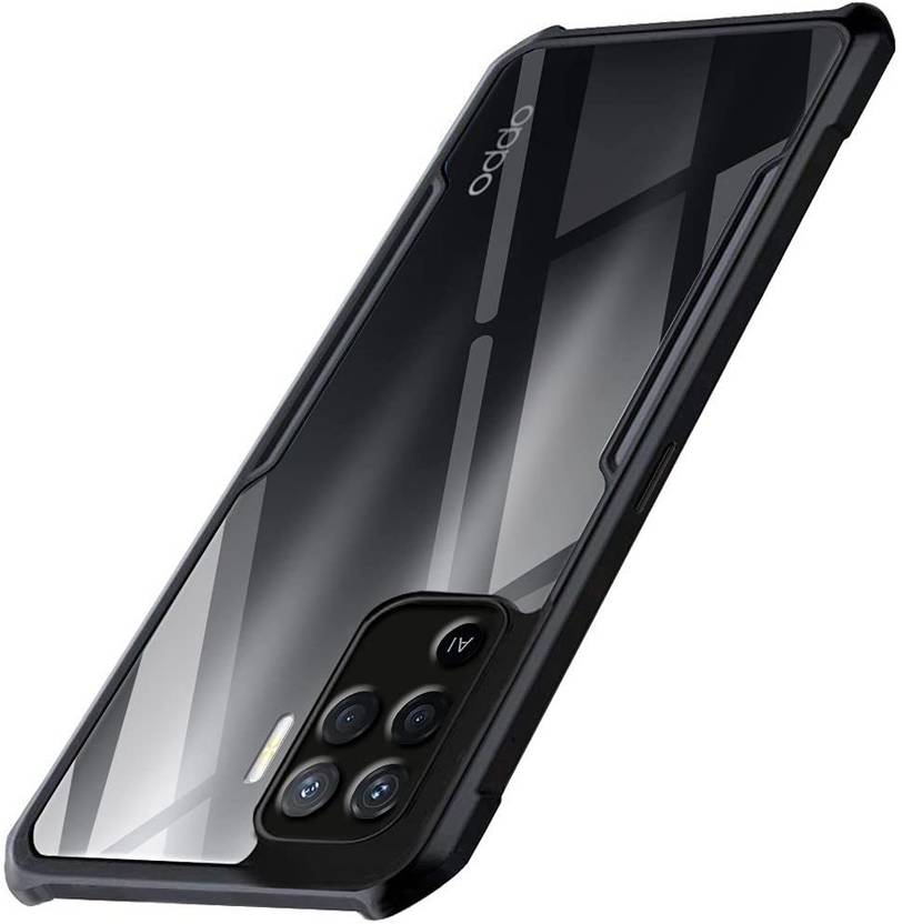 KHR Back Cover for OPPO F19 Pro Transparent Protective Hybrid TPU ...