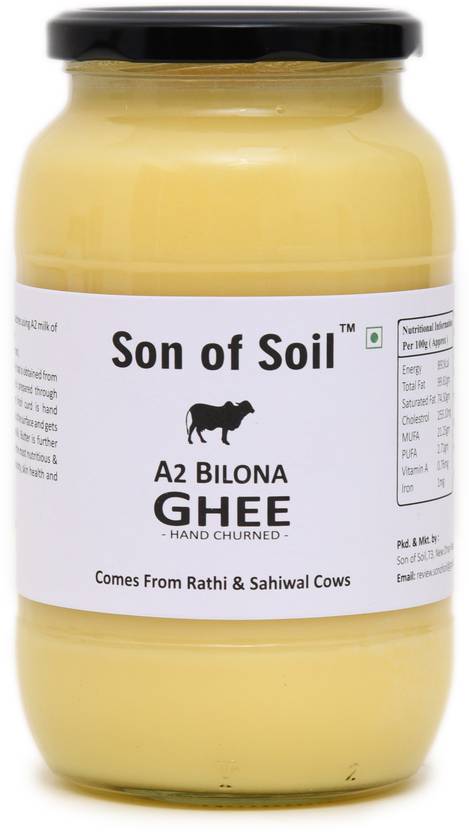 Son of soil A2 Bilona Ghee | Purely Made Using Traditional Method of ...