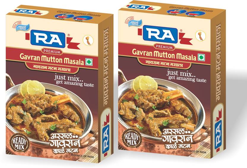 RA MASALE Gavran Mutton Masala 80g Price in India - Buy RA MASALE ...