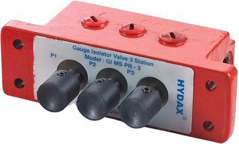 HYDAX GAUGE ISOLATOR VALVE - 3 Test Indicator Price in India - Buy ...
