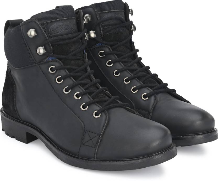 Delize Ankle Derby Boots For Men - Buy Delize Ankle Derby Boots For Men ...