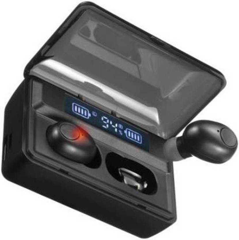 AUDONIC Wireless TWS T8 Earbuds with In-Built Power Bank & LED Display ...