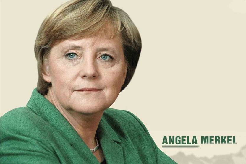 Famous Personality Angela Merkel|Politician Poster|Poster For Living ...