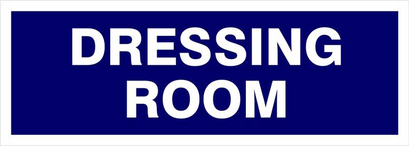 ZEDEF DRESSING ROOM Emergency Sign Price in India - Buy ZEDEF DRESSING ...