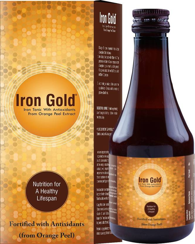 la nutraceuticals Iron Gold Syrup | Hemoglobin Booster Syrup -200ml ...