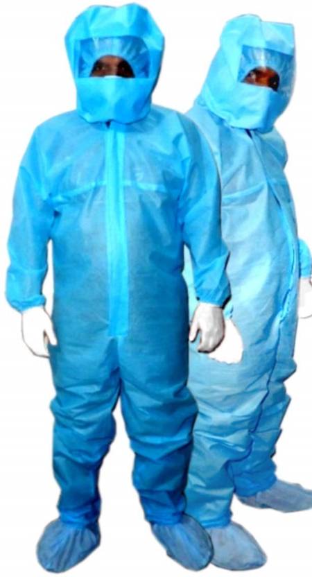 TIP-TOP FASHION PPE saftey KIT with Disposable Hooded Full Body ...