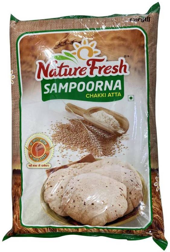 Nature Fresh Sampoorna-Chakki Atta Price in India - Buy Nature Fresh ...