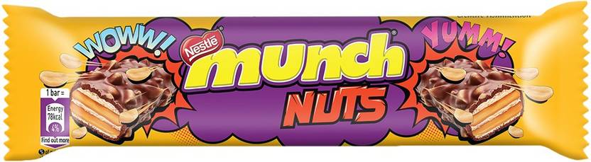 Nestle Munch Nuts Bars Price in India - Buy Nestle Munch Nuts Bars ...