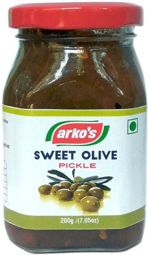 ARKOS Homemade Olive (जैतून) Pickle, 200g Mixed Pickle Price in India ...