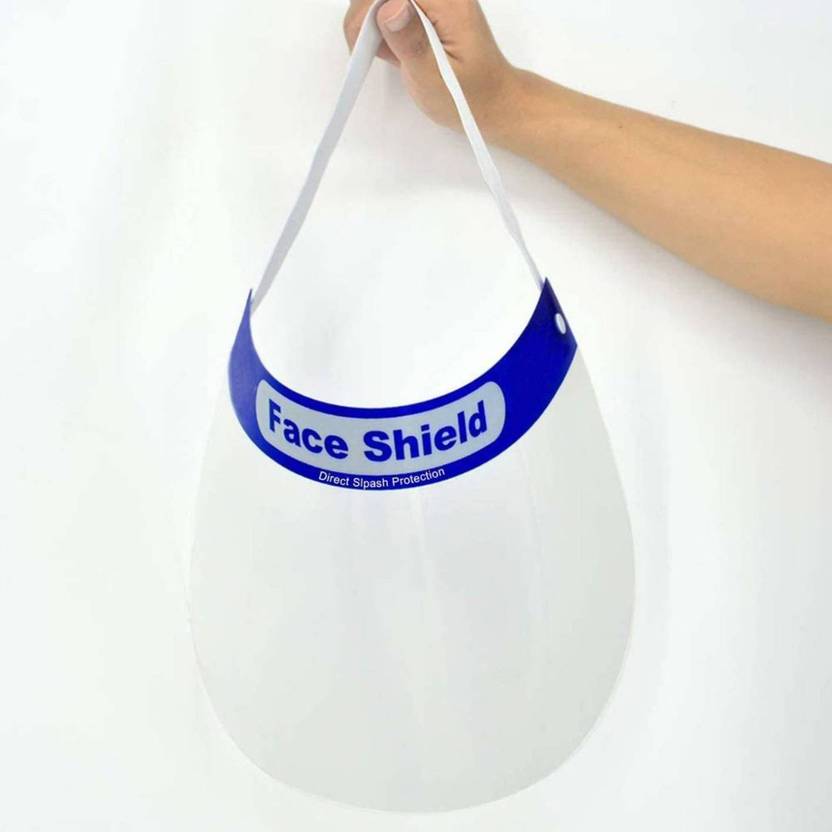 SIXT5 Full Face Shield Mask, face shield mask reusable, plastic, for ...