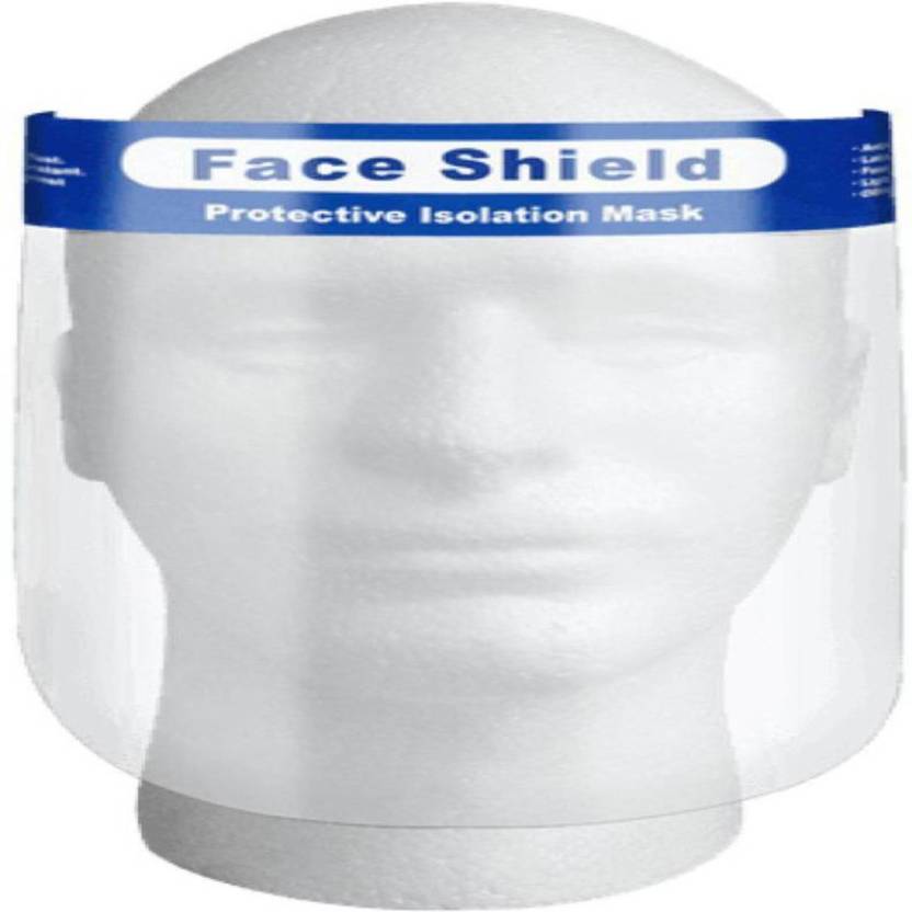 SIXT5 Full Face Shield Mask, face shield mask reusable, plastic, for ...