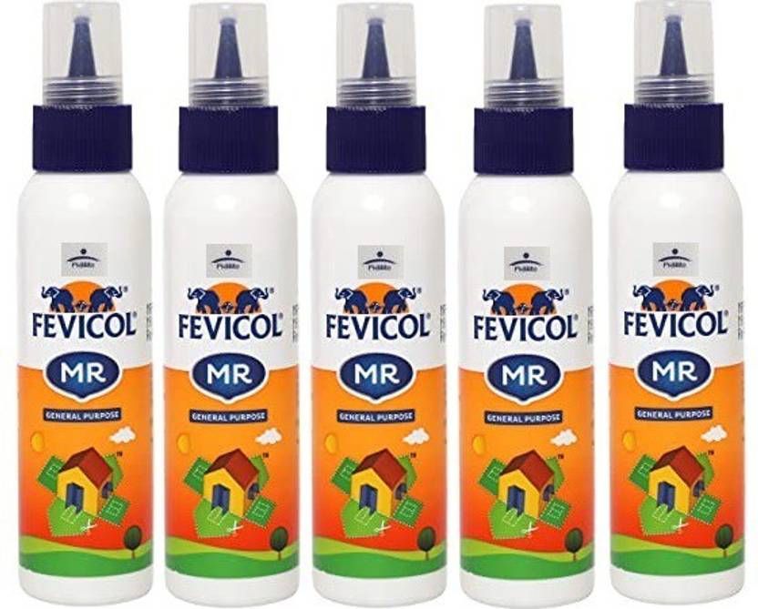 Pidilite Fevicol Mr Squeeze Bottle 105gm Pack of 5 Adhesive Price in ...