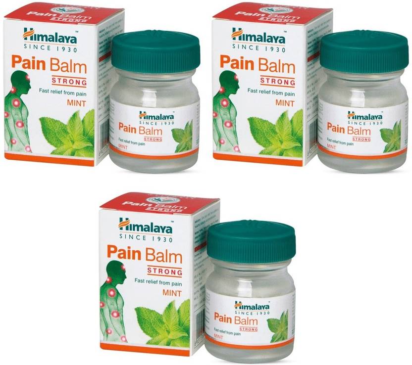 HIMALAYA Pain Balm Strong Mint - 10g (Pack Of 3) Balm - Buy Baby Care ...