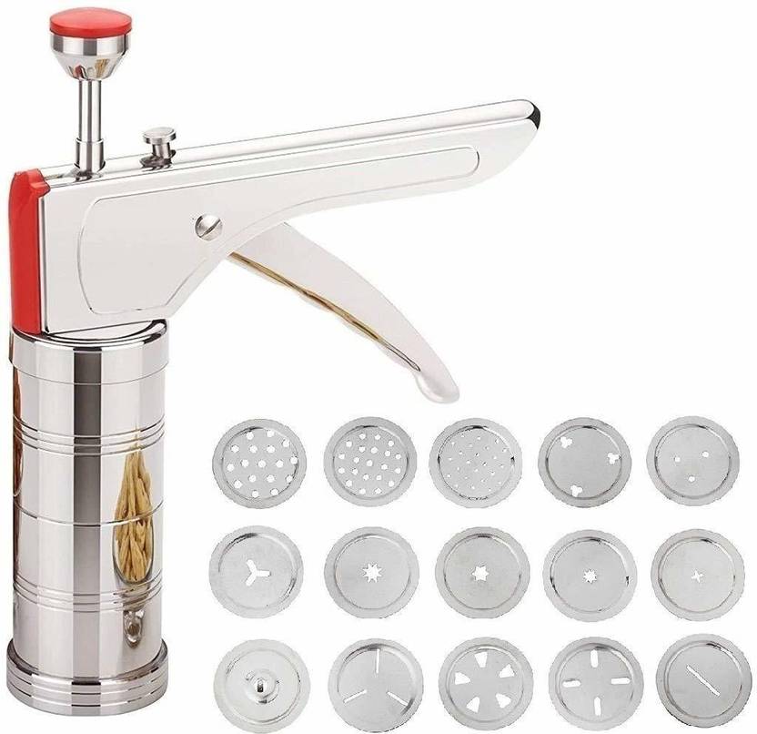 REMOTEX Stainless Steel Kitchen Press with 15 Different Types of Jalies ...