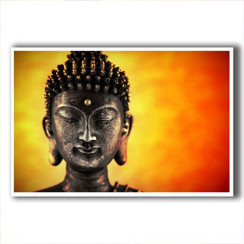 3D Buddha Face Wall Art Prints Modern Buddhism Art Paintings Self ...