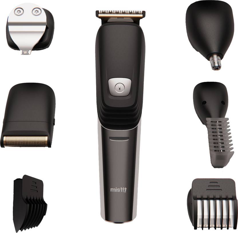 Misfit by boAt T200 Runtime: 120 mins 6-in-1 Trimmer for Men Price in ...